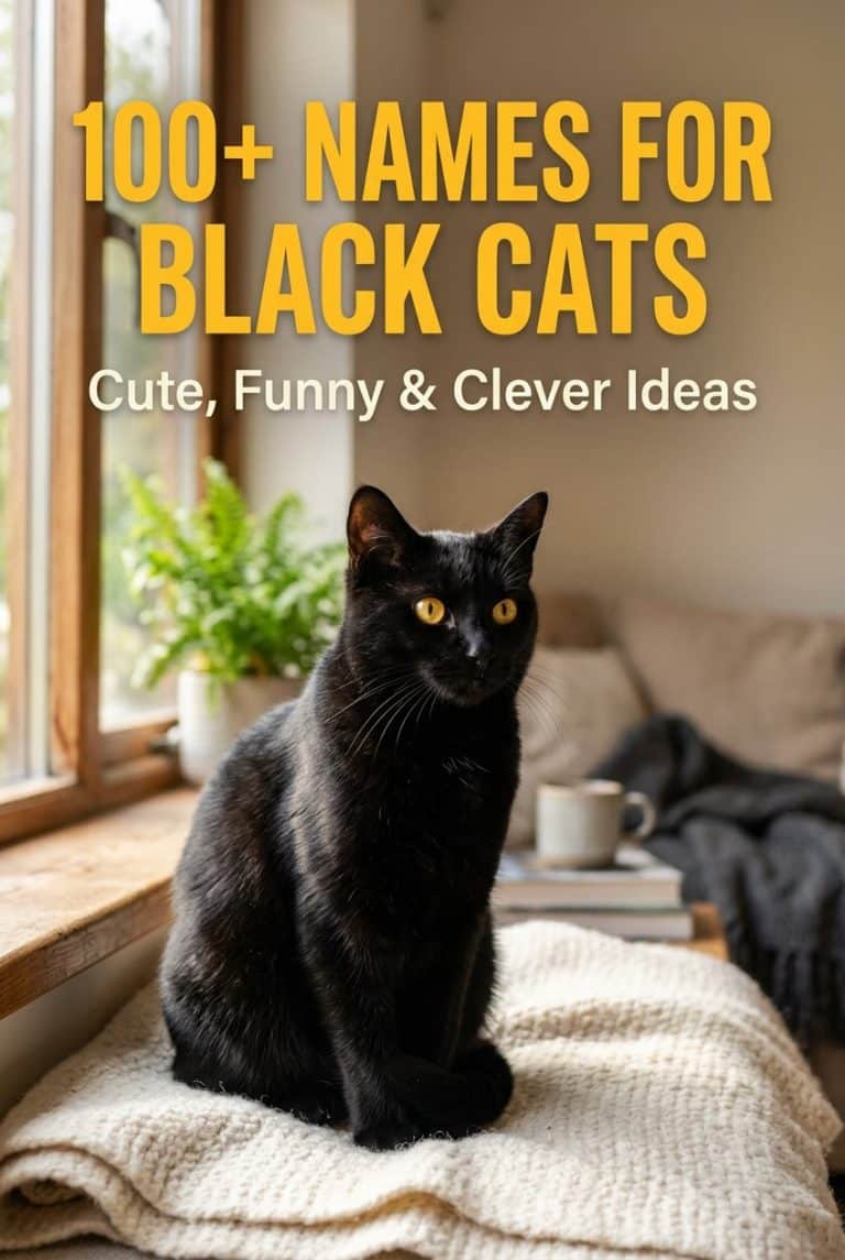 Funny Names For Black Cats