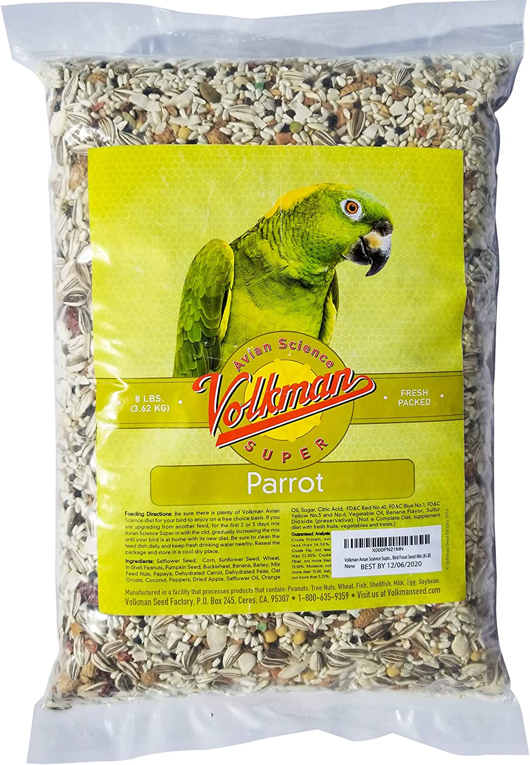 Volkman Parrot Food: Buying Guide