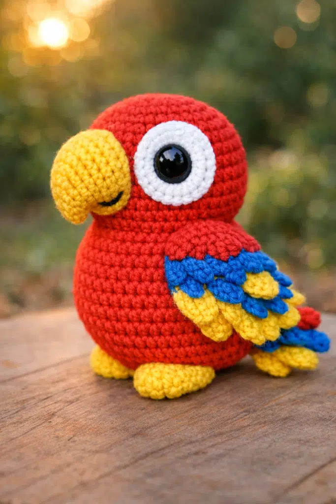 Free Pedro The Parrot Crochet Pattern Ideas
