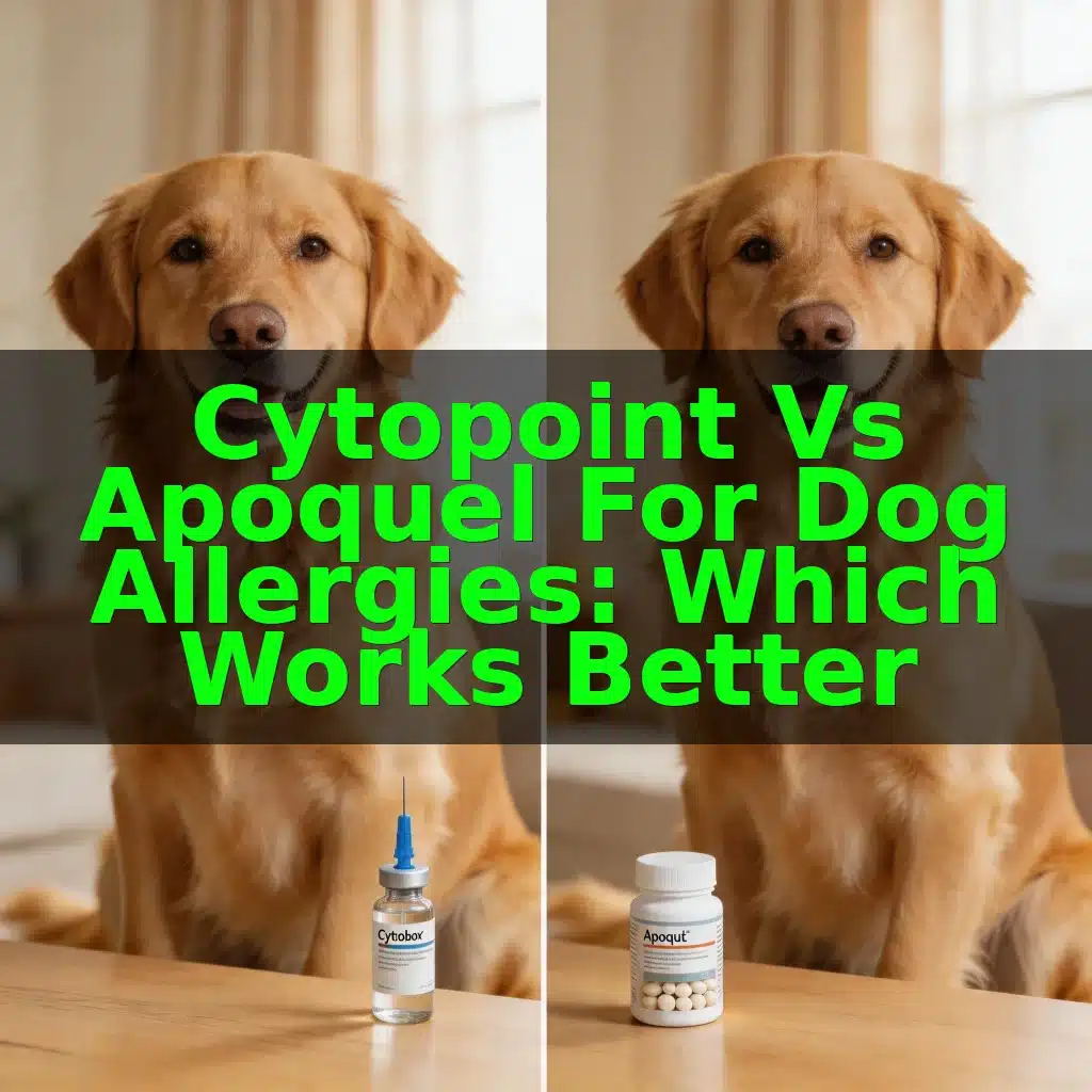 Cytopoint Vs Apoquel For Dog Allergies: Which Works Better